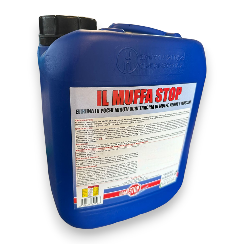 Detergente per muffa per tutte le superfici e pavimenti tanica 5 litri